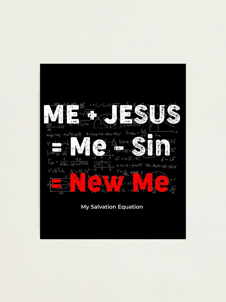 "Jesus Math. Mathematical explanation of the Jesus salvation. Funny ...