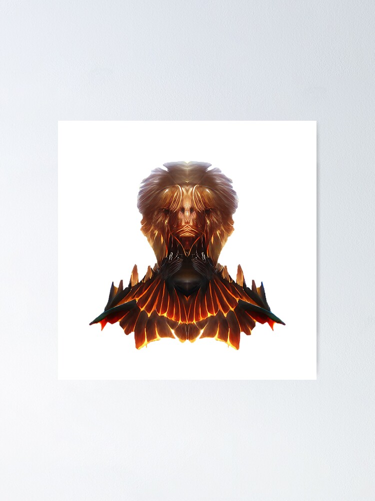 Póster «ángel fénix» de Byterra-Artech | Redbubble