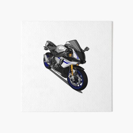 "YAMAHA YZF-R1M ILLUSTRATION " Art Board Print for Sale by Vehiclestore ...