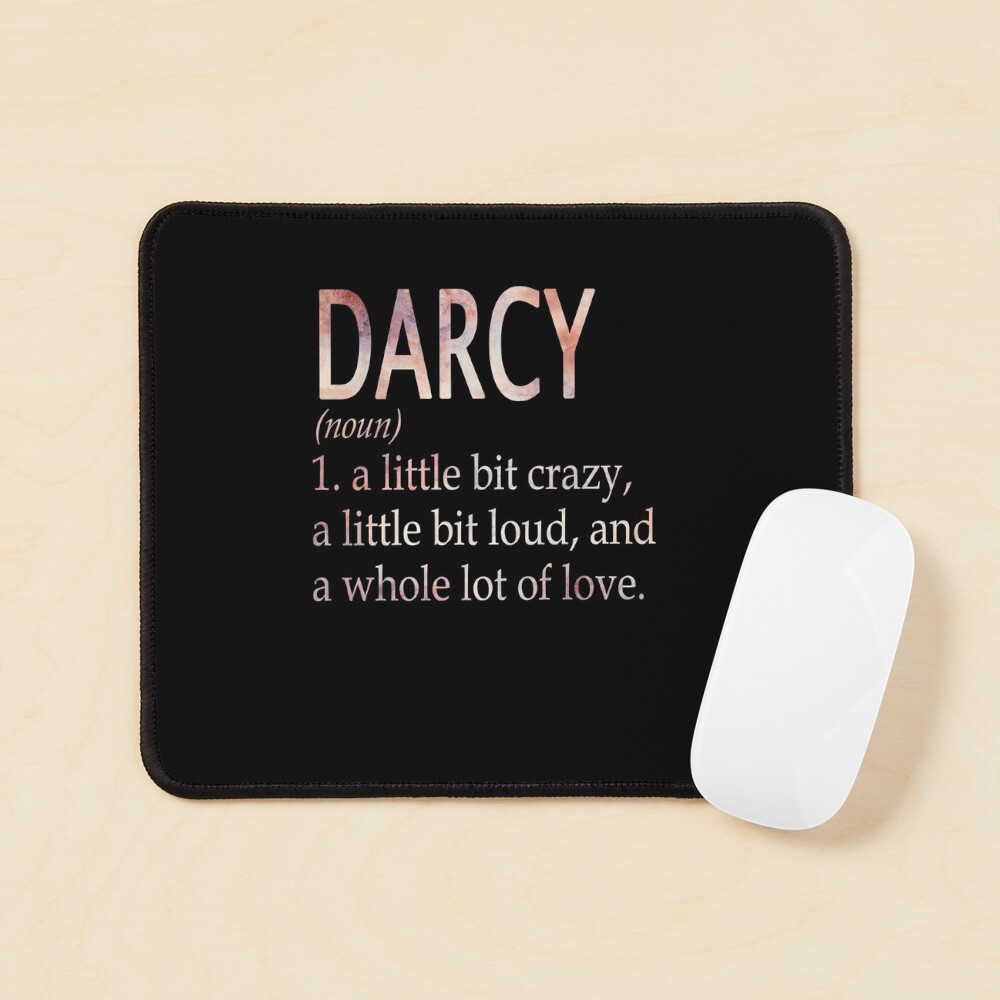 "Darcy Girl Name Definition" Sticker for Sale by BrookHBung | Redbubble