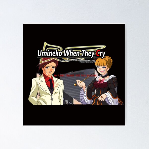 "Umineko WTC7" Poster for Sale by banesneedchuck | Redbubble