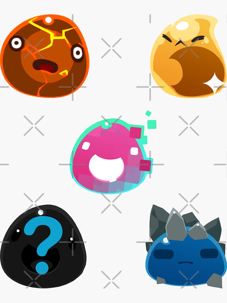 "Slime Rancher Pack" Sticker for Sale by Erina-Tayna | Redbubble