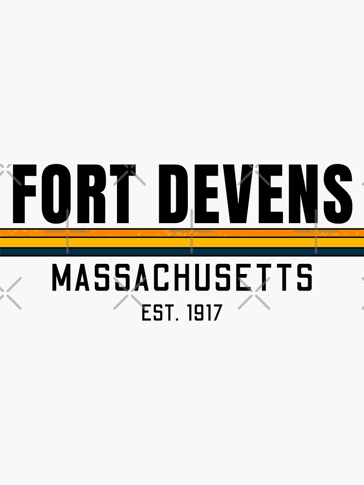 "Fort Devens In Massachusetts Army Base" Sticker for Sale by laurelwig ...