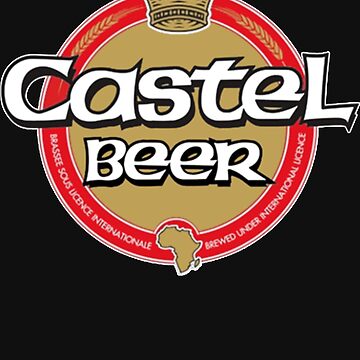 "castel beer logo" Poster for Sale by DamaraFields1 | Redbubble