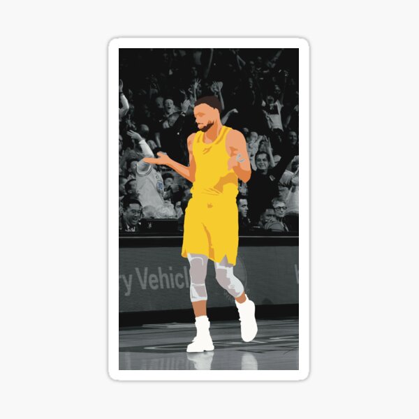 "Stephen Curry, fan art" Sticker for Sale by barbobarbart | Redbubble