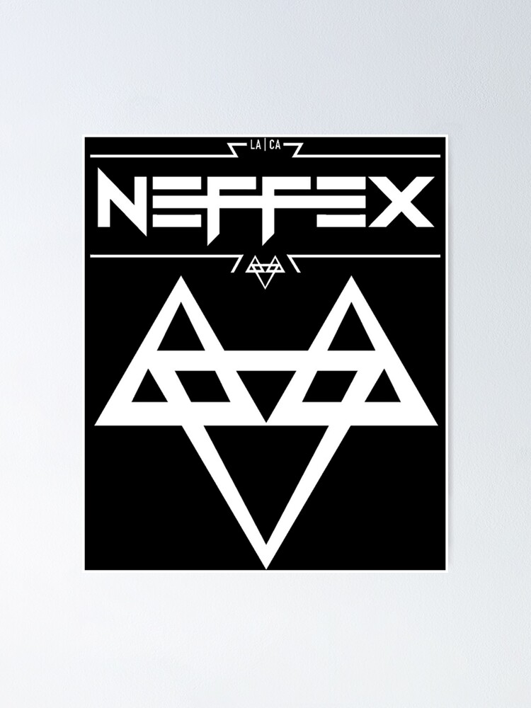 "Neffex Logo" Poster for Sale by JENIFERGRADY | Redbubble