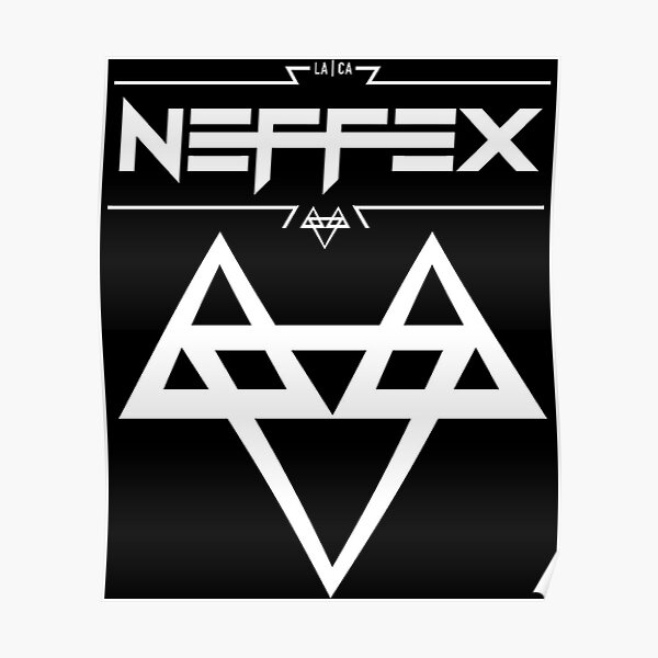 "Neffex Logo" Poster for Sale by JENIFERGRADY | Redbubble