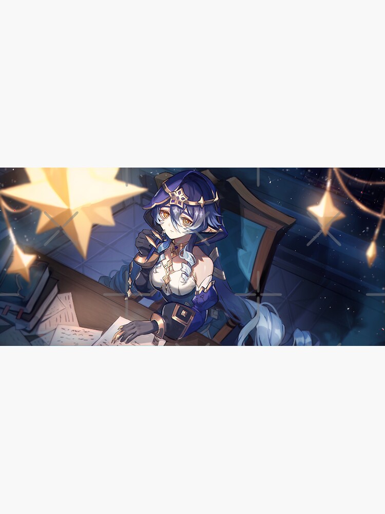 "Layla Genshin Impact" Sticker for Sale by saranghandago | Redbubble