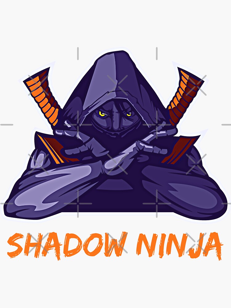 "Shadow Ninja" Sticker for Sale by MKSEngineer | Redbubble
