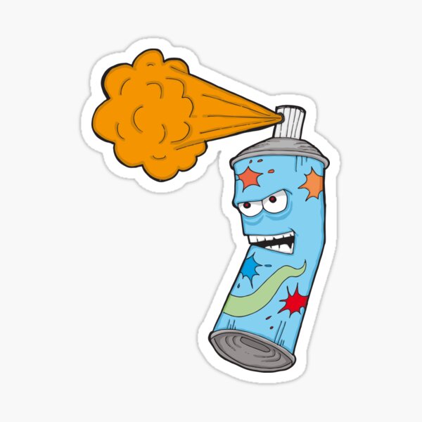Aerosol Stickers | Redbubble