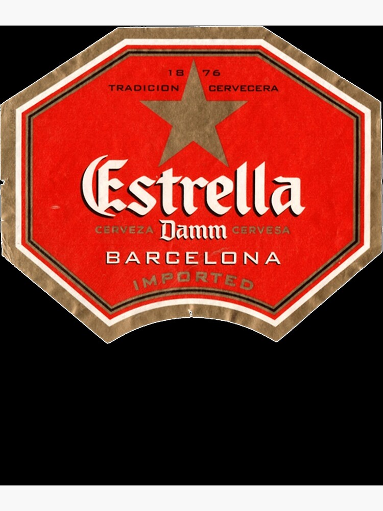 "estrella damn beer logo " Poster for Sale by JasonJohnson3 | Redbubble