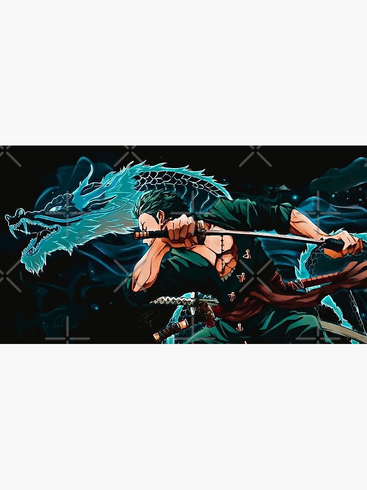 "Zoro with dragon sword" Poster for Sale by YourDemonSlayer | Redbubble