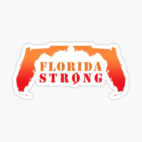 "Florida Strong" Sticker for Sale by JEO-SHOP | Redbubble