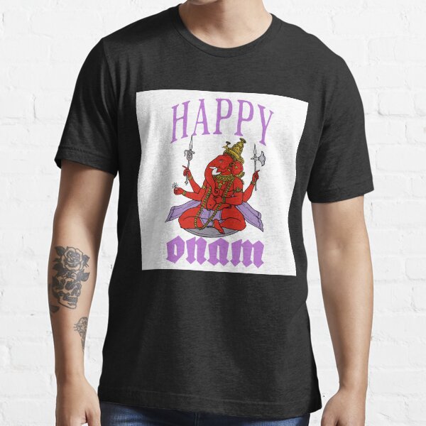 "happy onam Scarf" T-shirt for Sale by sarboben6 | Redbubble | happy ...