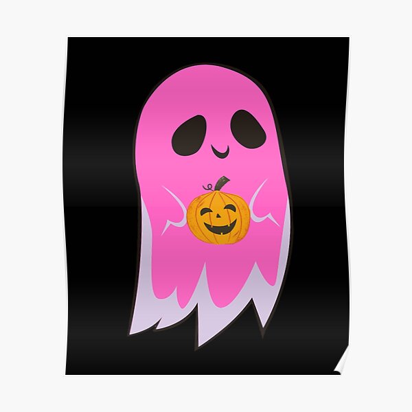 "Pink Ghostface" Poster for Sale by impossibleARTbg | Redbubble