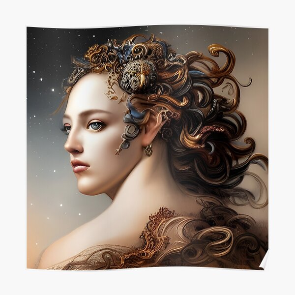 "Artistic Renaissance Portrait 10" Poster for Sale by Haislistarz ...