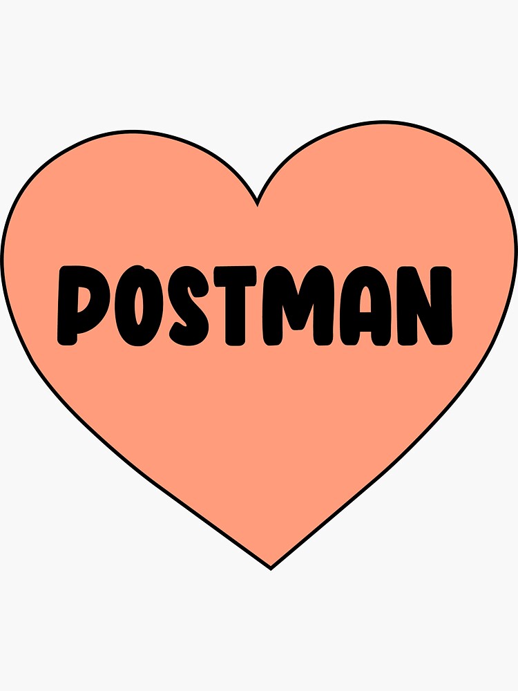 " i like Postman ,my lover is Postman " Sticker for Sale by Botixo ...