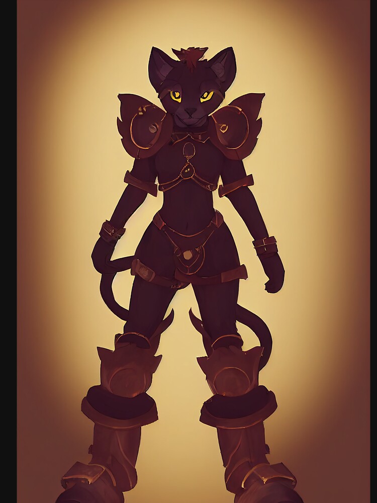 "Titanium Dragon A Cute Anthro Lioness Fursona Paladin By Mingch" T ...