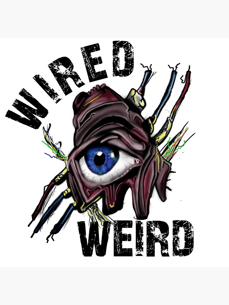 "Wired Weird Eye" Poster for Sale by parker2k | Redbubble