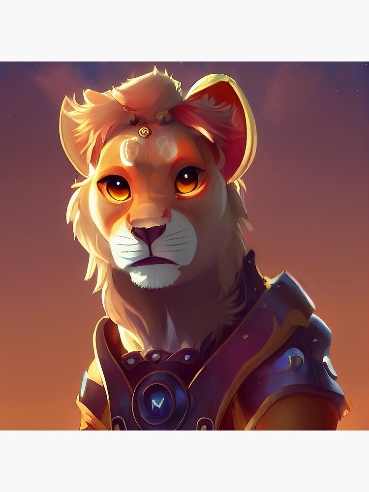 "Titanium Dragon A Cute Anthro Lioness Fursona Paladin By Mingch 3 ...