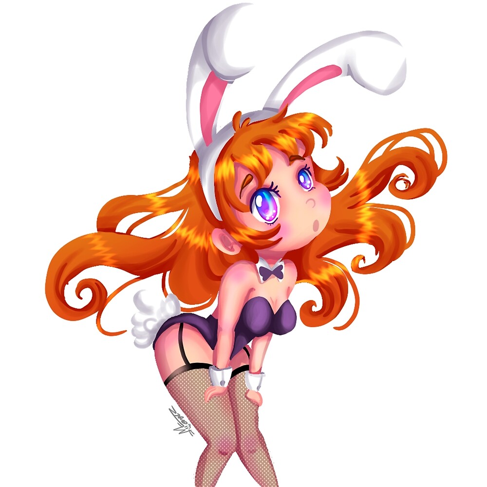 Sexy Bunny By Konekoilustra Redbubble