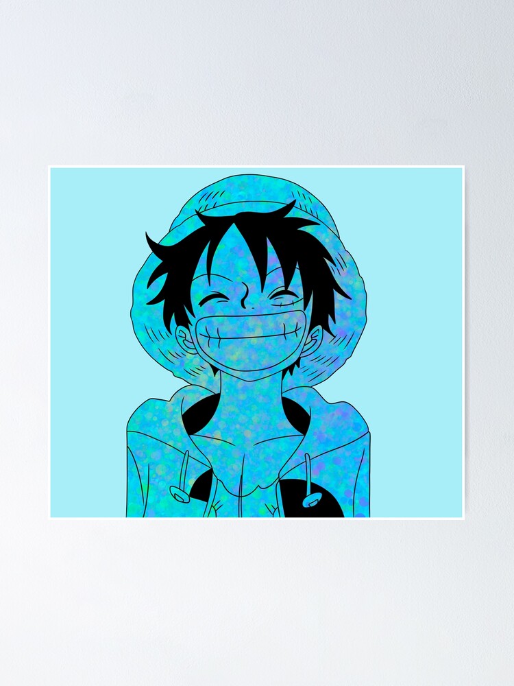 "Aesthetic Luffy " Poster for Sale by LunarDesigns14 | Redbubble