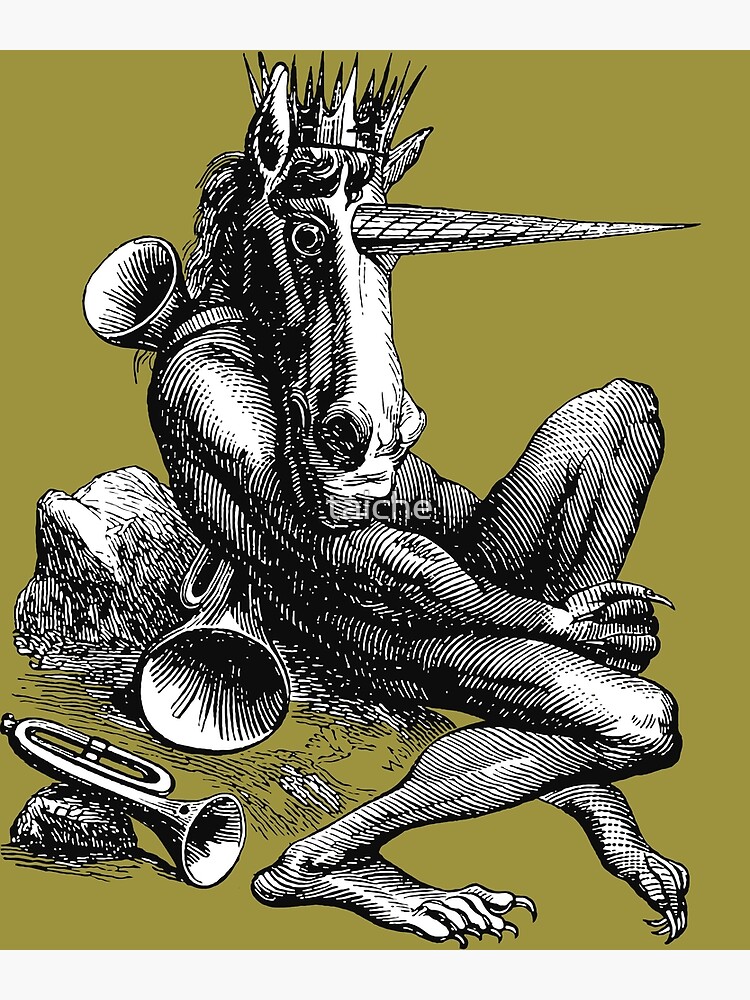 "Amduscias: Superior Demon King of Cacophony Vector Illustration ...