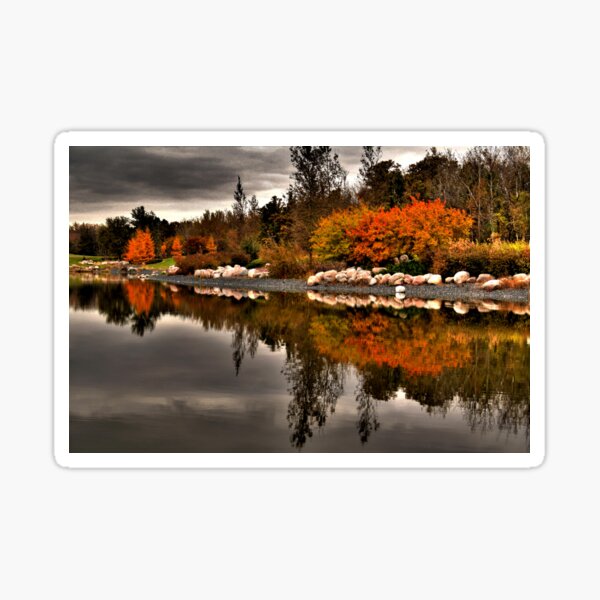 "On Golden Pond" Sticker for Sale by umpa1 | Redbubble