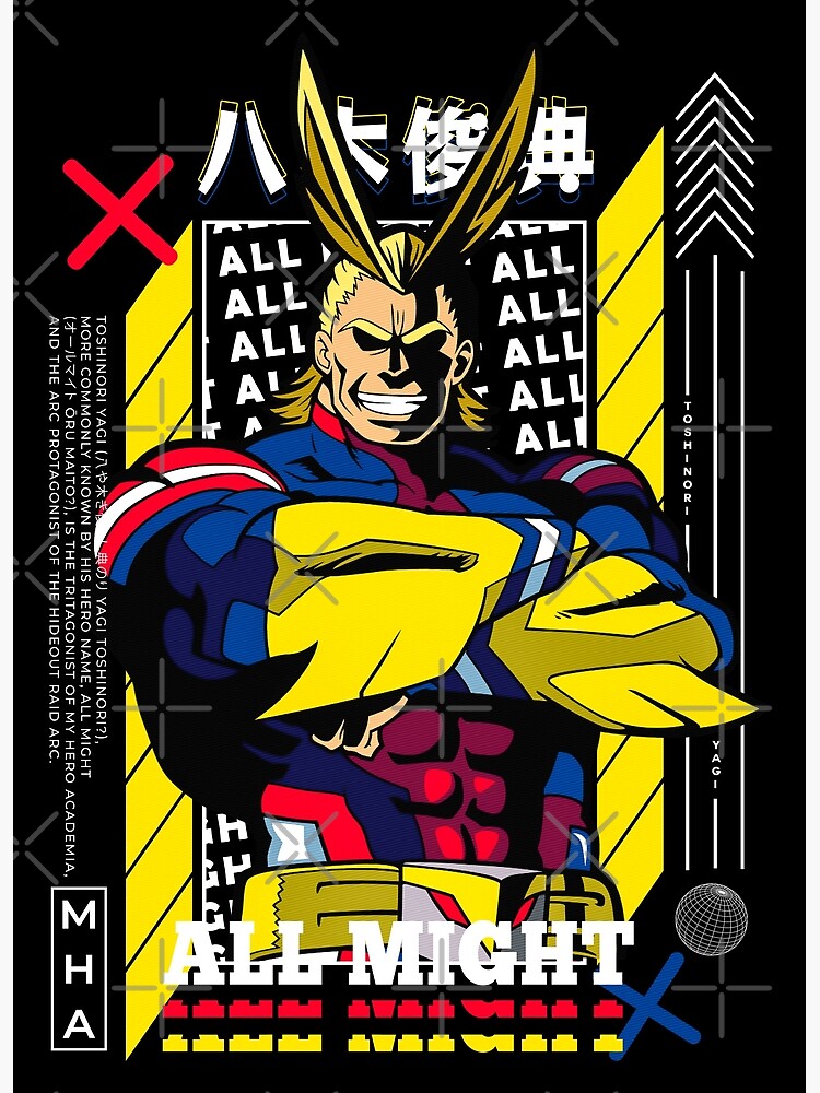 "Plus Ultra - MHA, All Might My Hero Academia " Poster for Sale by ...
