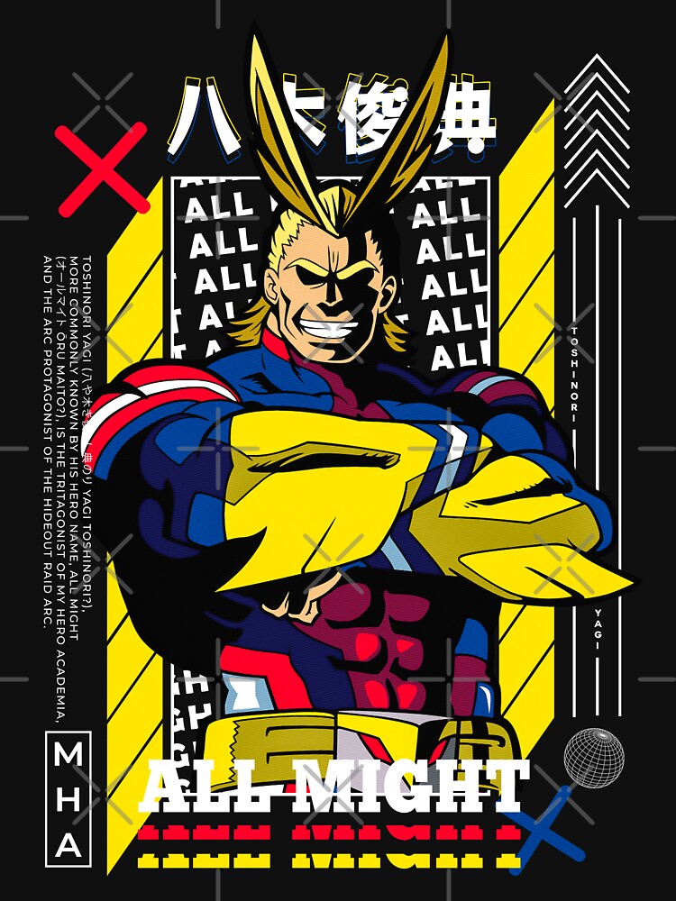 "Plus Ultra - MHA, All Might My Hero Academia " T-shirt for Sale by ...