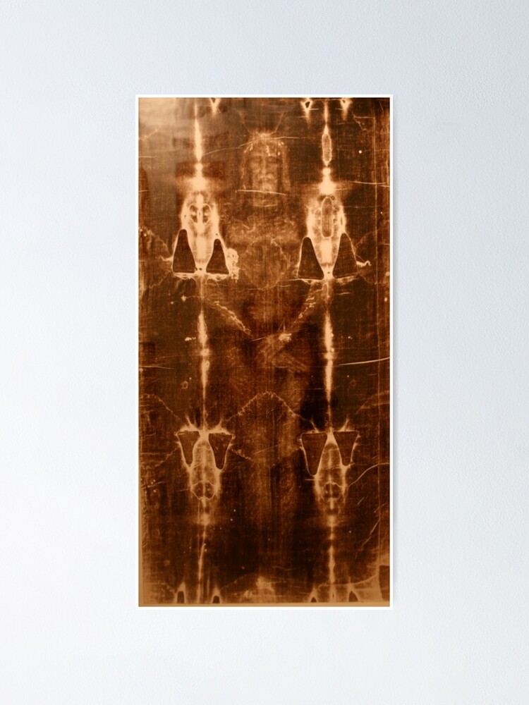 "The shroud of Turin " Poster for Sale by silvapajic | Redbubble