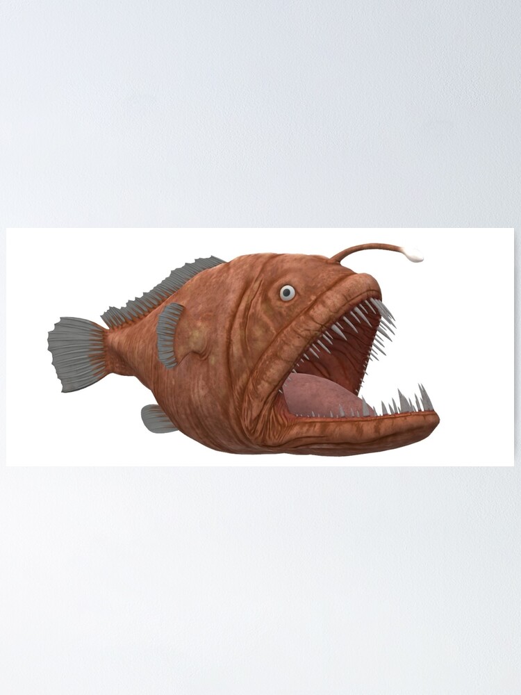 "deep sea fish" Poster for Sale by cattleyadirenzo | Redbubble