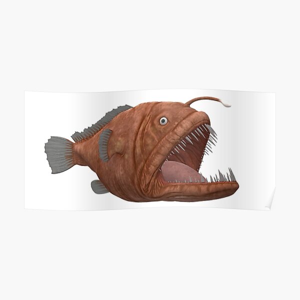"deep sea fish" Poster for Sale by cattleyadirenzo | Redbubble