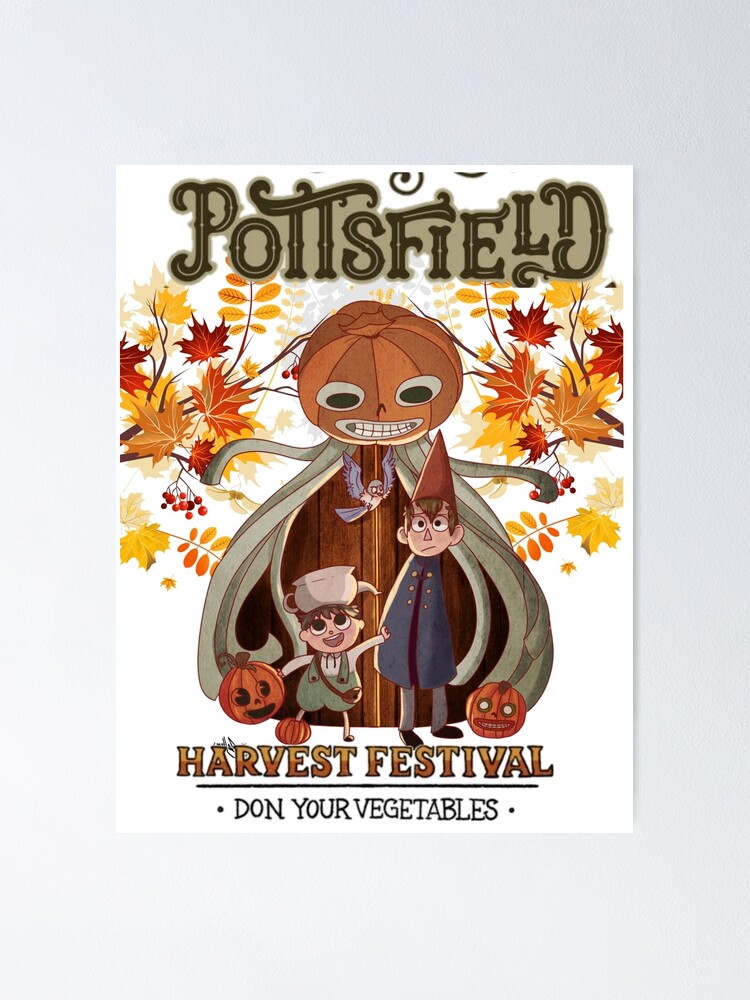 "pottsfield harvest festival Don your vegetables" Poster for Sale by ...