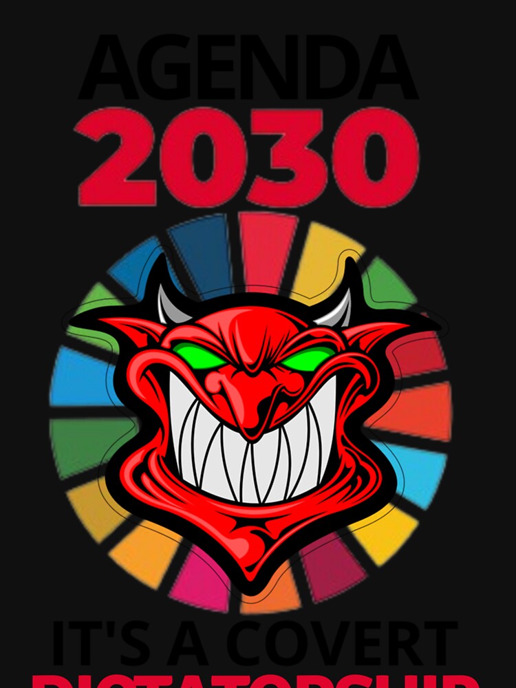 Camiseta «Salud Dictadura Agenda 2030 Klaus Swab Censura Censurado Prohibido Constitución ...