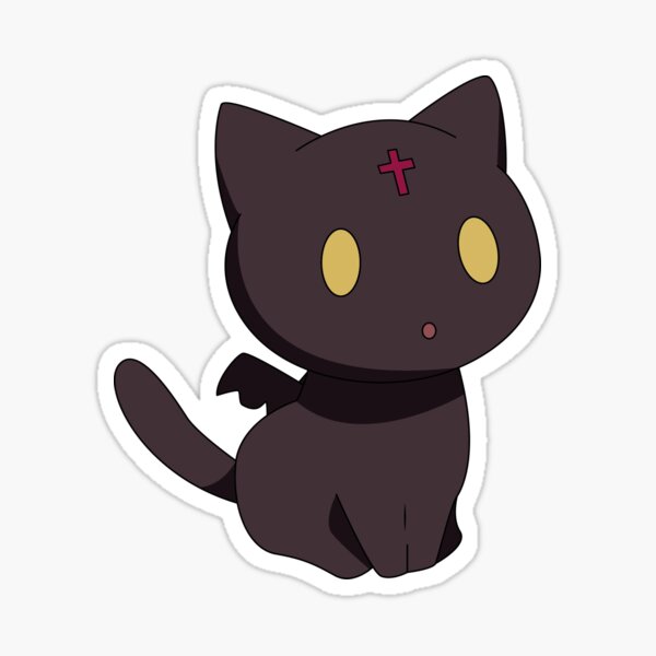 "Chomusuke (Megumin Cat)" Sticker for Sale by Kura97 | Redbubble