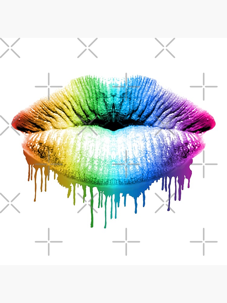 "Rainbow Kiss" Poster by davidspeed | Redbubble