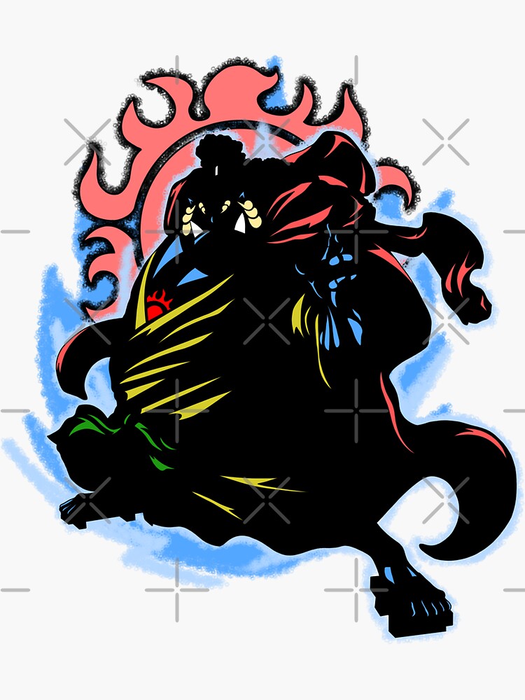"Jimbei One Piece" Sticker for Sale by Artsbykk | Redbubble