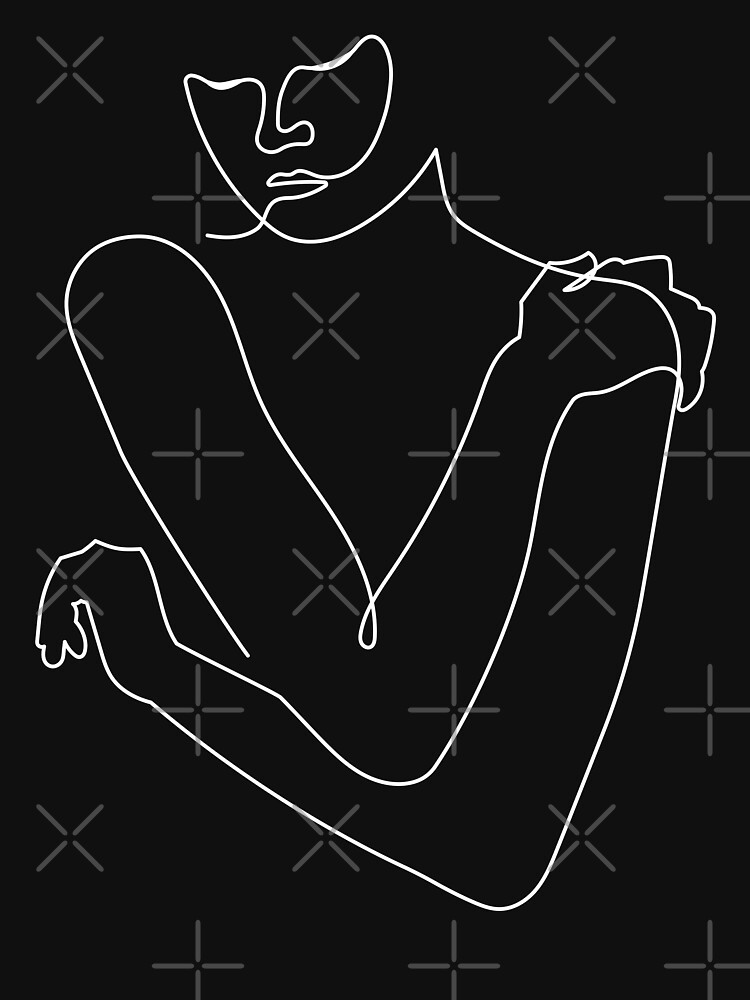 "Self Love : Feeling Beautiful | One Line Drawing | One Line Art ...