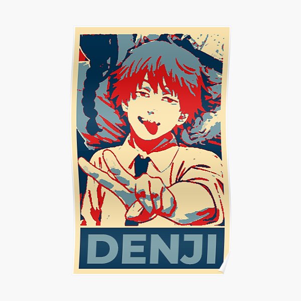 "Chainsaw man denji" Poster for Sale by Deepcale | Redbubble