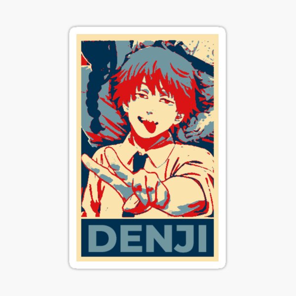 "Chainsaw man denji" Sticker for Sale by Deepcale | Redbubble