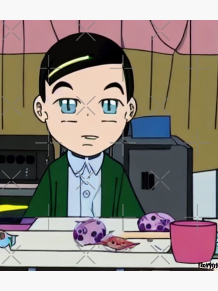 "Young Sheldon in anime style" Poster for Sale by Nakumis-shop | Redbubble