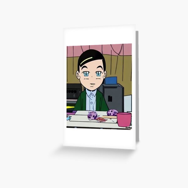 "Young Sheldon in anime style" Greeting Card for Sale by Nakumis-shop ...