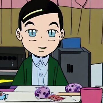 "Young Sheldon in anime style" Poster for Sale by Nakumis-shop | Redbubble