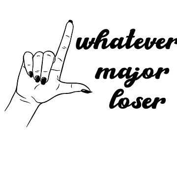 "Whatever Major Loser, Rock Camp, Camp Star, Summer Music Camp" Sticker ...