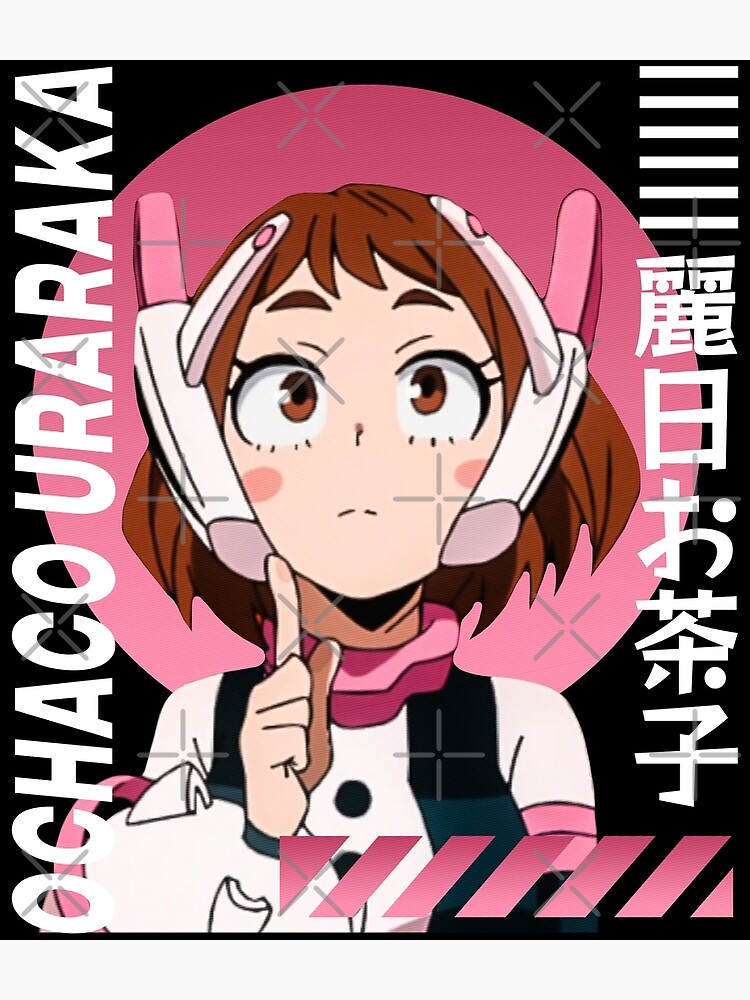 "Ochaco Uraraka MHA, Uravity BNHA" Canvas Print for Sale by Saghanime ...