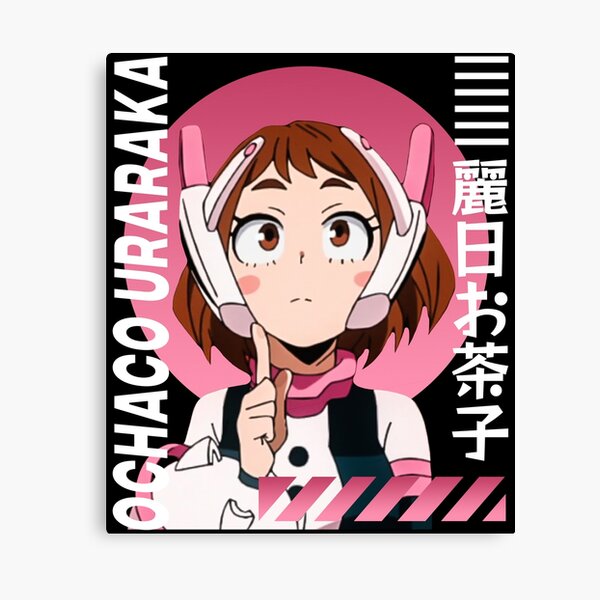 "Ochaco Uraraka MHA, Uravity BNHA" Canvas Print for Sale by Saghanime ...