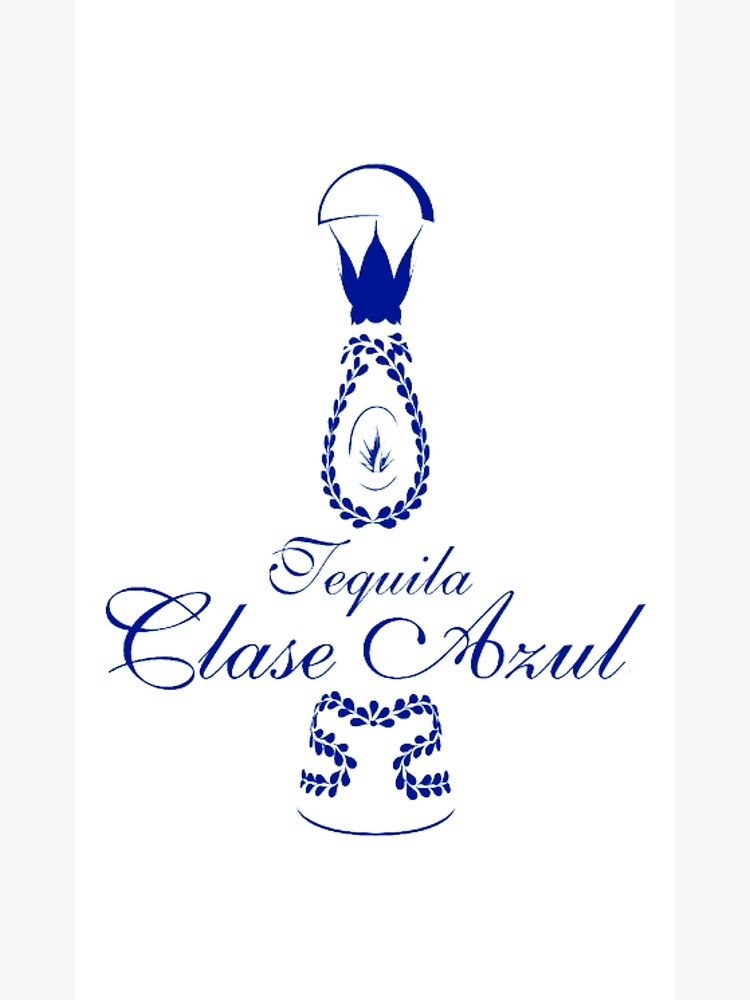 "Clase Azul Blue Items" Poster for Sale by Thivish | Redbubble