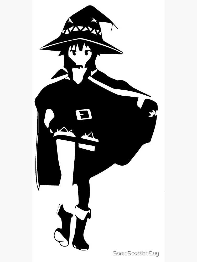 "Kono Suba - Megumin" Art Print for Sale by SomeScottishGuy | Redbubble