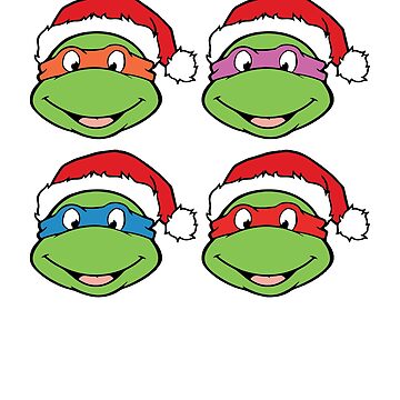 "Teenage Mutant Ninja Turtles - Christmas" Art Board Print for Sale by ...